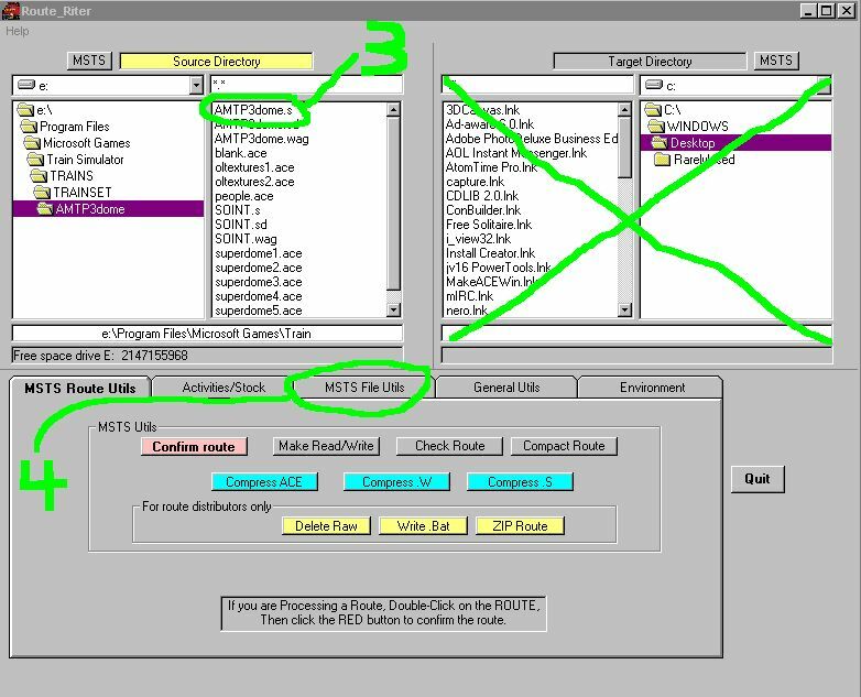 Change shape file in msts route - readyxaser