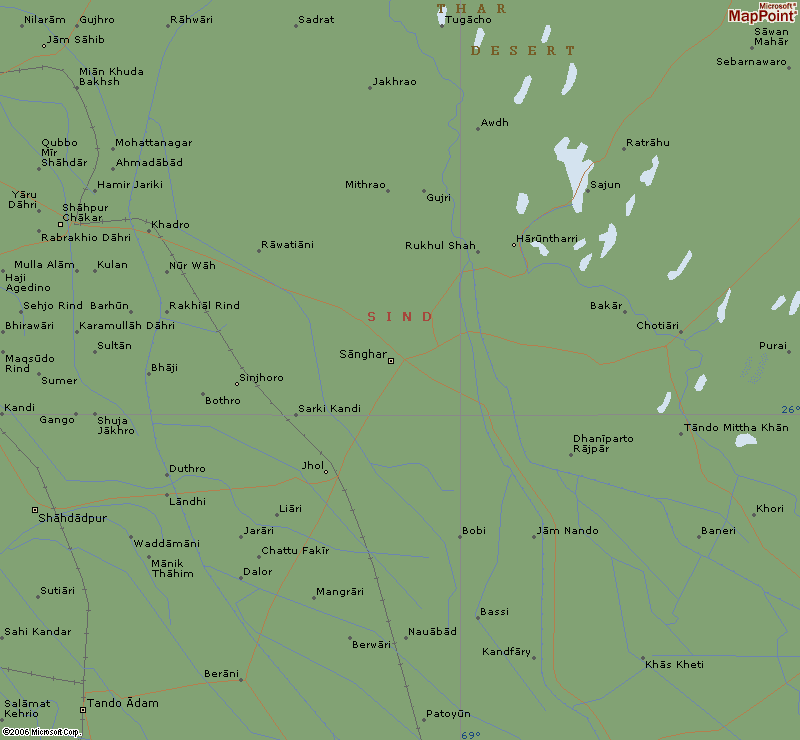 Sindhudesh Map