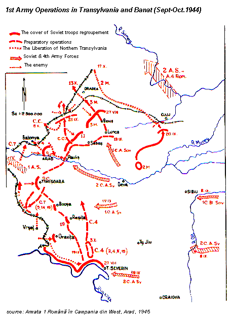 The Romanian Army: Maps.