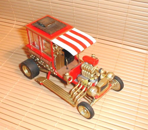 Dans Plastic Model Cars Popcorn Wagon