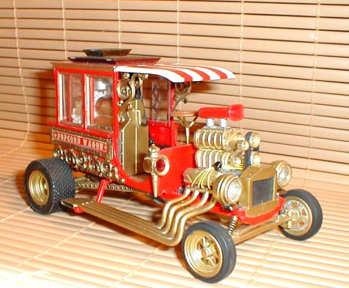 Dans Plastic Model Cars Popcorn Wagon