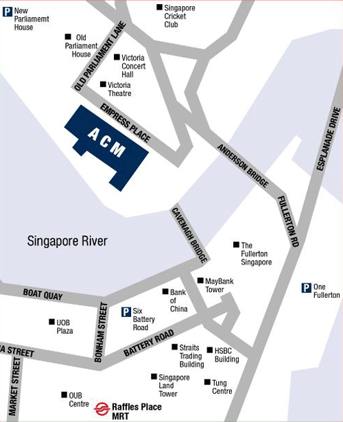 ACM (Empress Place) Location