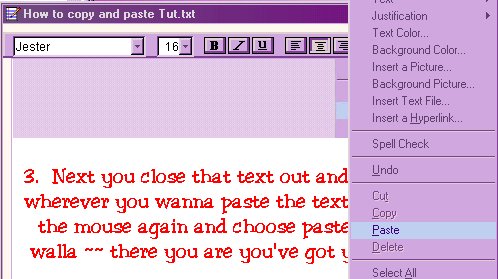 Dazee's Attic of Treasures© ~ How To Copy And Paste