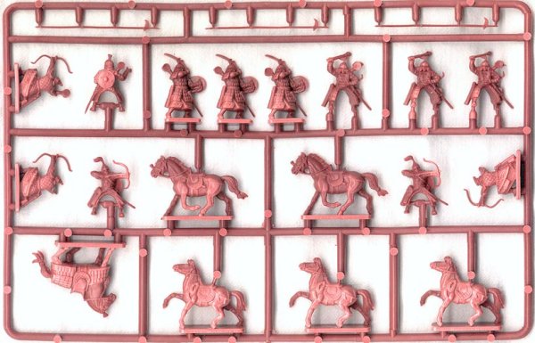 Zvezda Mongols - The Sprues