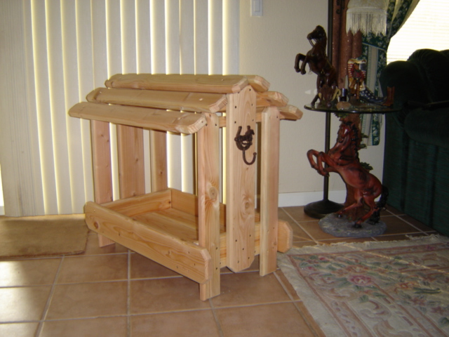 Countryside Woodworks,Western Custom Saddle Stands - Racks