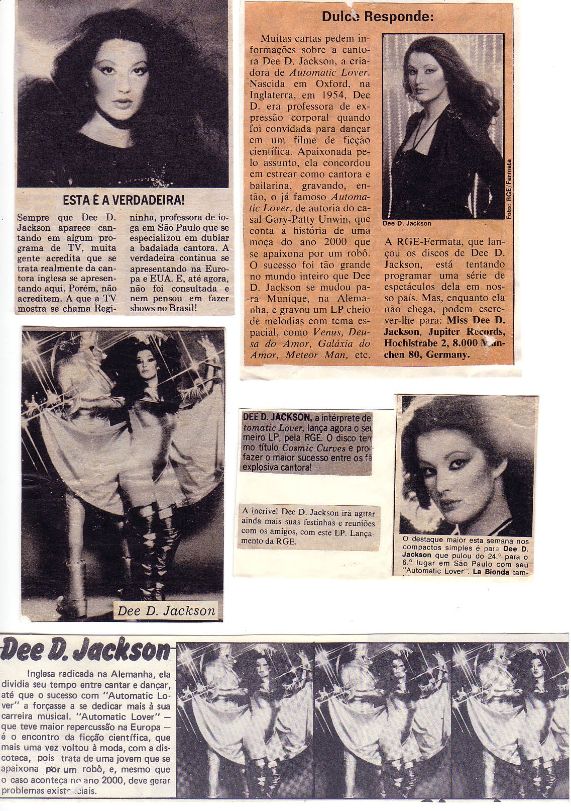 DEE D.JACKSON The Website