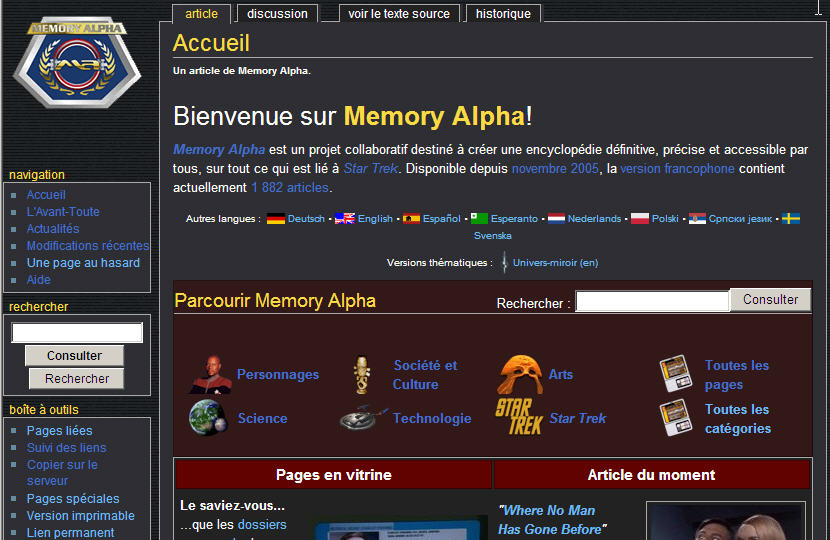 Memory Alpha - l’encyclopédie Star Trek