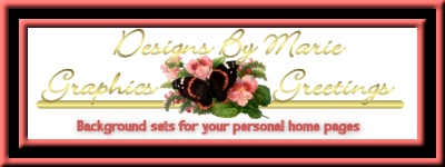 Designs By Marie - Linkware Graphic Sets for Personal Web Pages
