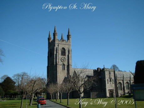 Plympton St. Mary's Church, Plympton, Plymouth Devon, England