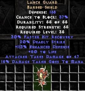 Exceptional Unique Shields