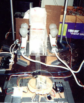 Dice rolling machine in April 2001