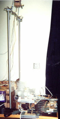 Dice rolling machine in April 2001