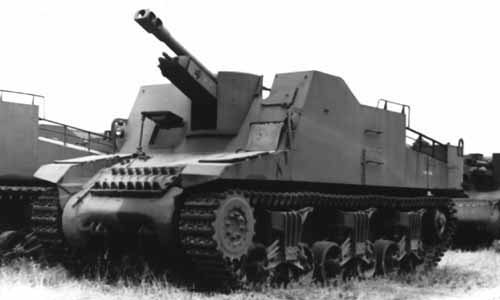 Sexton Self-Propelled Gun SP Tank