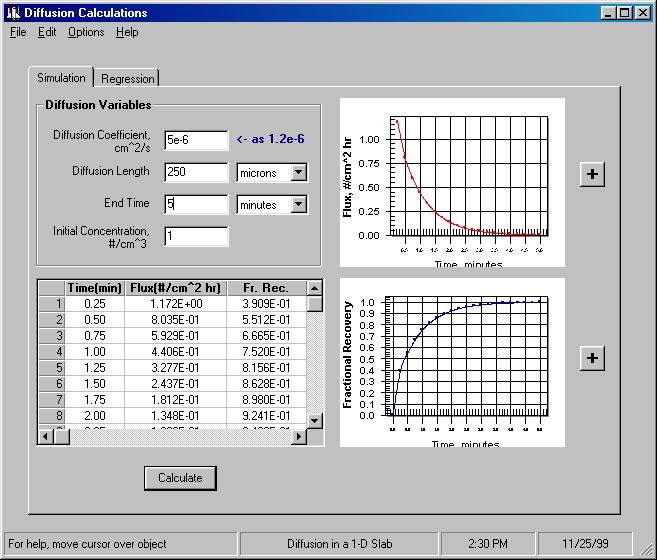 Diffusion Simulation Software