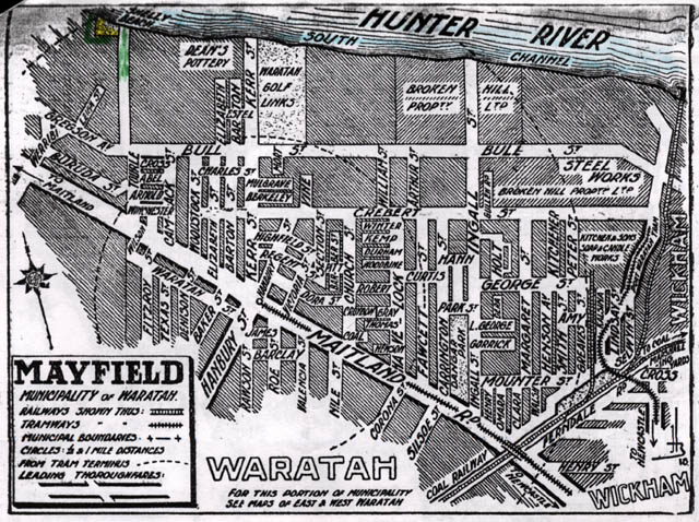 Mayfield Street Directory 1925