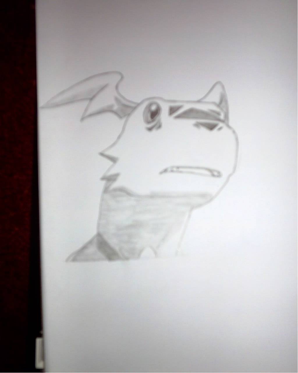 Guilmon Drawing 1