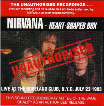 Nirvana Heart Shaped Box