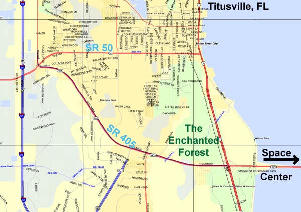 Enchanted Forest Map