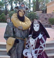 Fancy King and Queen Elizabeth