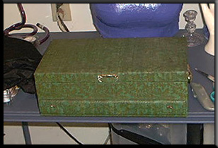 Cat Smith DIYing Jewelry Box Revamp