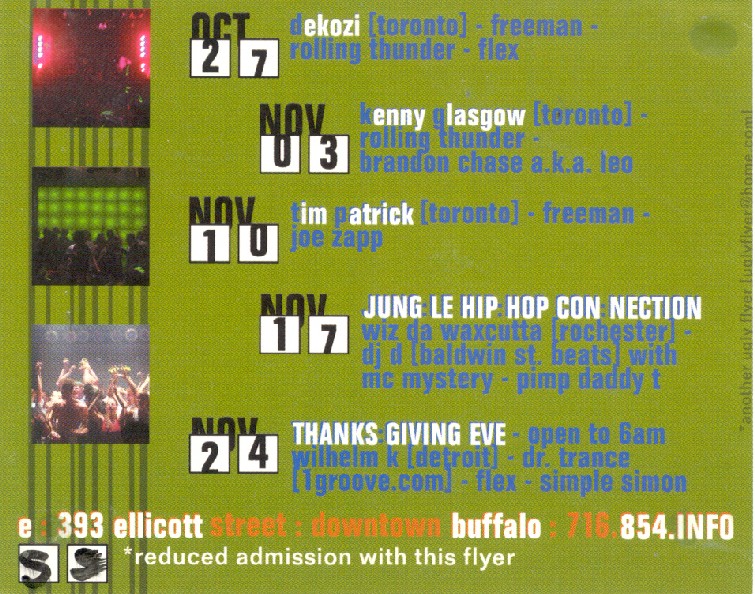 DJ Simple Simon :: FLyer Design