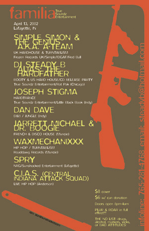 DJ Simple Simon :: FLyer Design