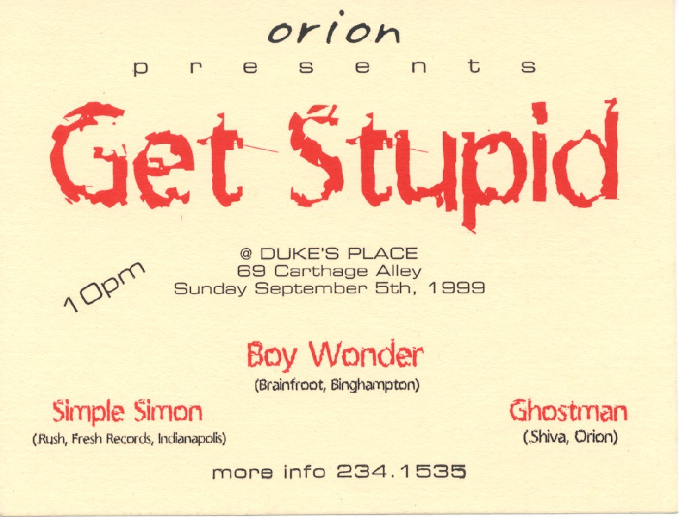 DJ Simple Simon :: FLyer Design