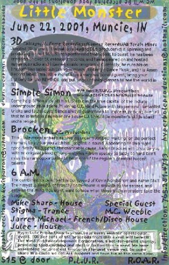 DJ Simple Simon :: FLyer Design