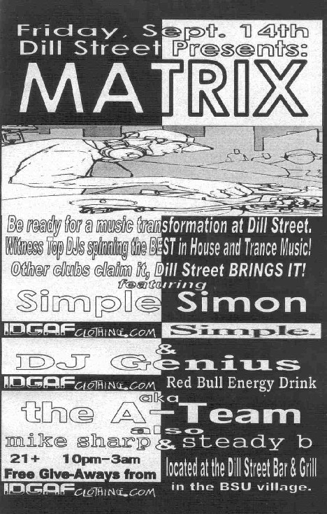 DJ Simple Simon :: FLyer Design