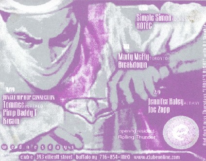 DJ Simple Simon :: FLyer Design