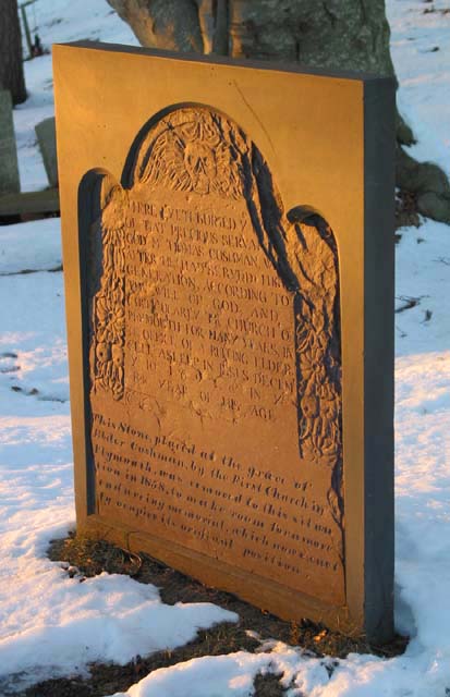 Thomas Cushman and Mary Allerton