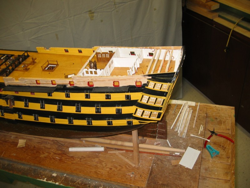 Quarter and Fore Decks