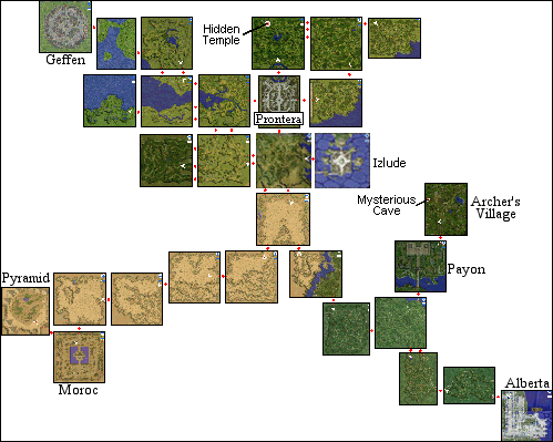 Ragnarok World Map