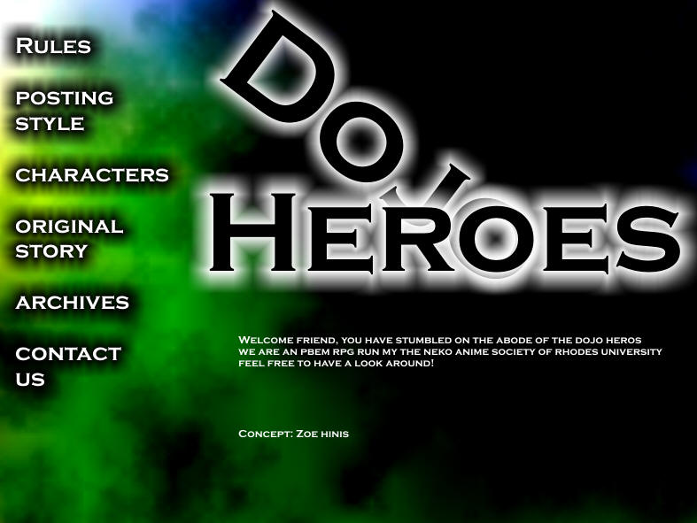 Dojo Heroes RPG