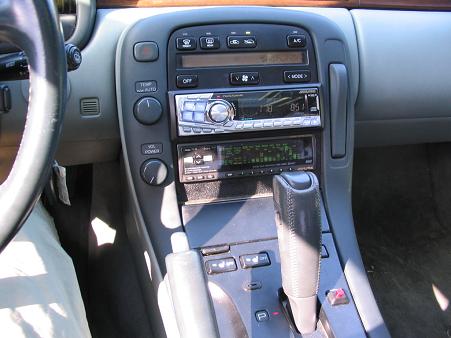 Silver 1995 Lexus SC400