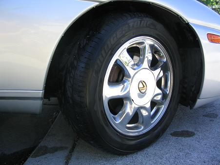 Silver 1995 Lexus SC400