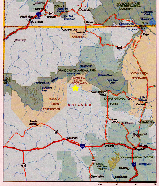Map of Arizona