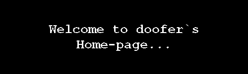 Welcome to doof-arena©