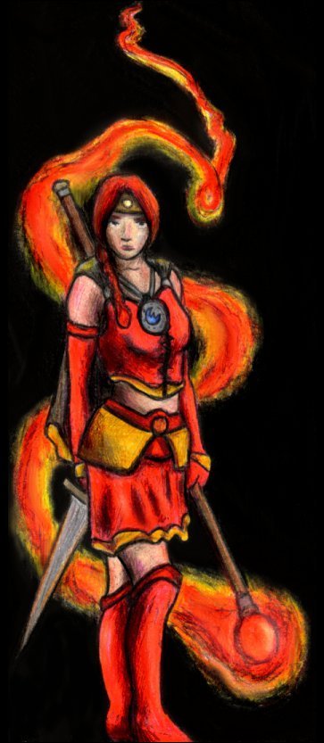 Bria Smithe-Xavben, Fire Wizardess