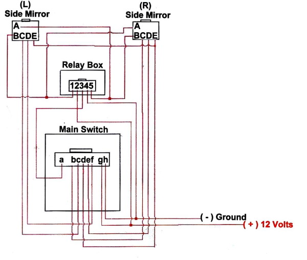 JDM Folding Mirror Installation Guide