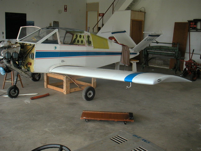 Starboard wing is done