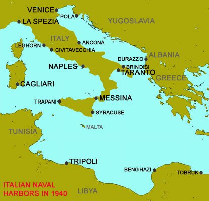 War in the Mediterranean - The Taranto Raid