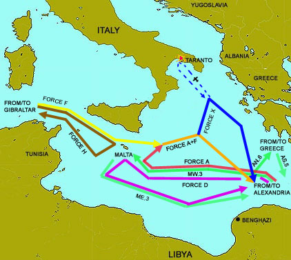 War in the Mediterranean - The Taranto Raid