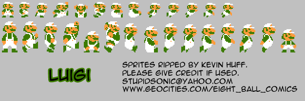8-bit Nes Smb1 Custom Mario And Luigi Sprites Smb1 Sprites, 56% OFF