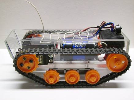 Progression of the RC Mini Tank