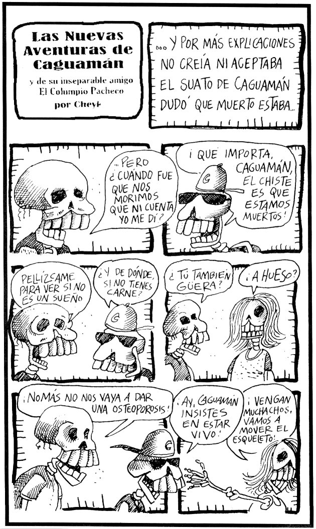 El Cheyk, Caguaman y el Columpio Pacheco, por Omar Gámez Navo