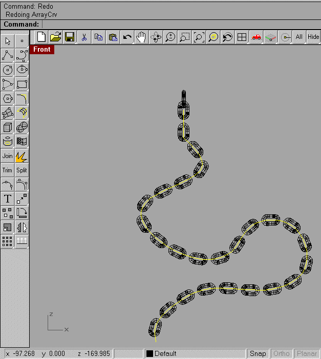 Making Chains with Rhino
