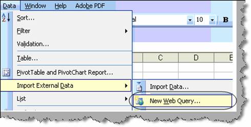 How can we extract data from the