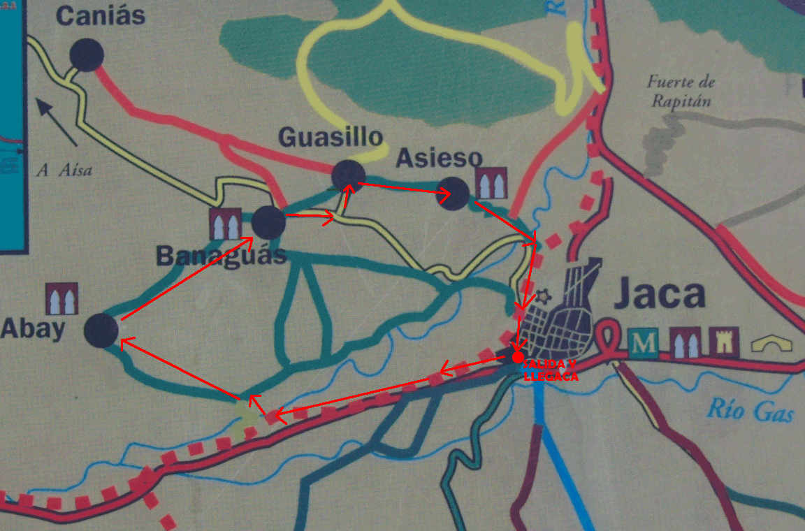 Circuito pueblos Jaca