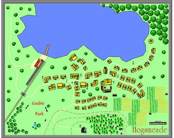 Hogsmeade Map